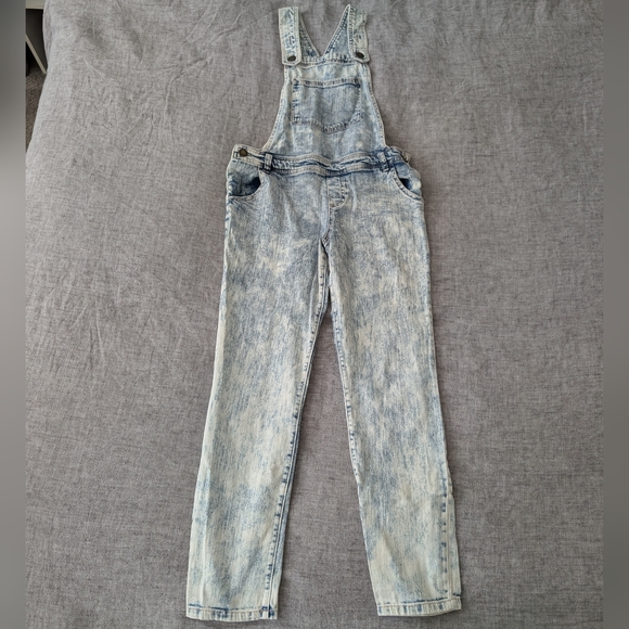 Xhilaration | Bottoms | Kids Acid Wash Denim Overalls | Poshmark